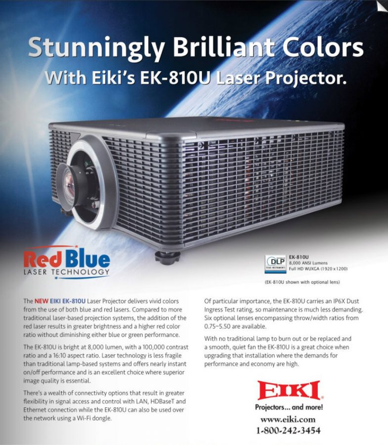 EIKI EK-810U - Laser Projector | EIKI Projectors